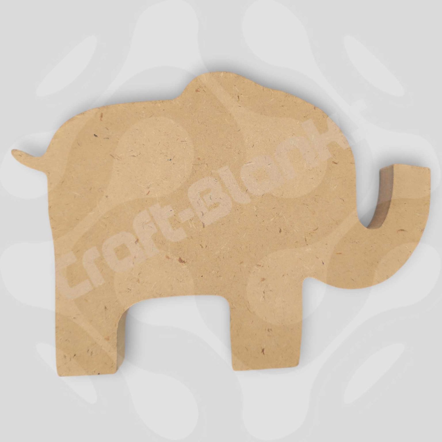 Freestanding Elephant - Decoupage Craft Blanks