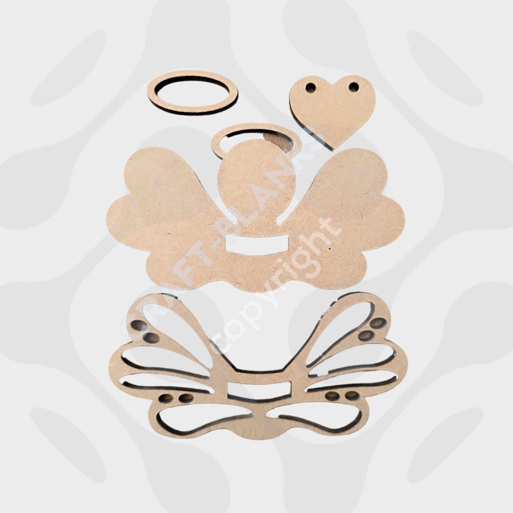 Memory Angels - Decoupage Craft Blanks