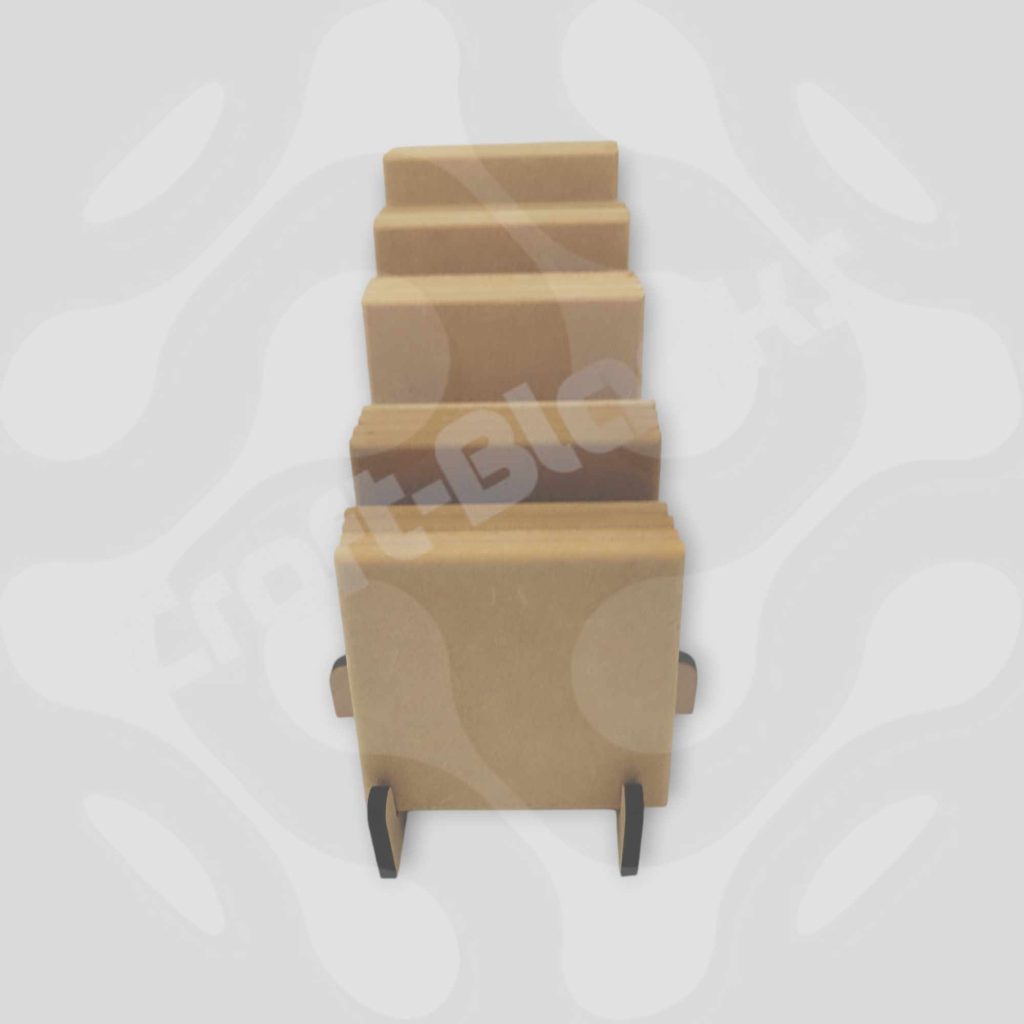 Coaster Display Stand – 24 Capacity Tiered Market Rack - Decoupage ...