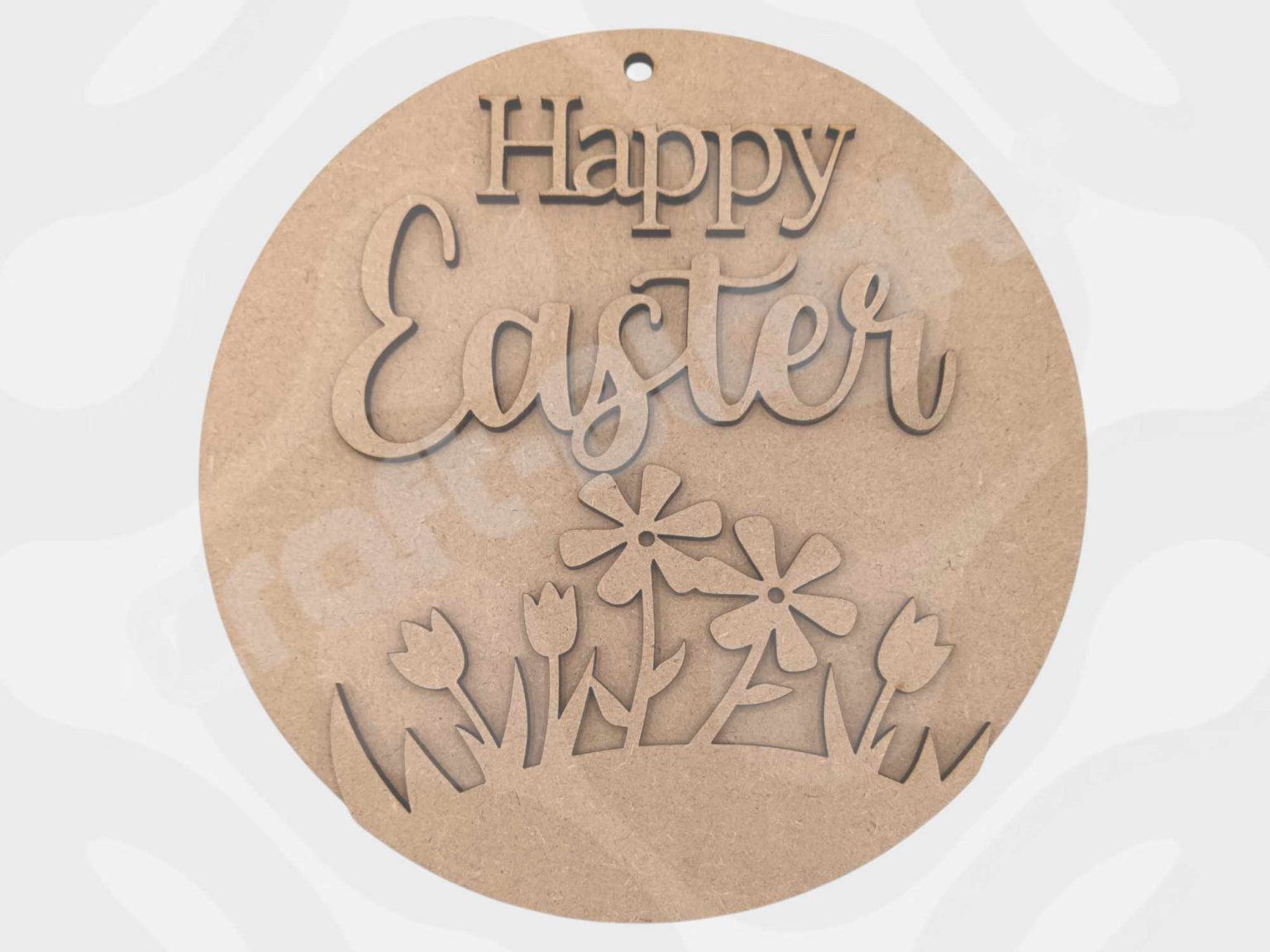 Layered MDF Easter Plaque – 20cm 3D DIY Craft Blank - Decoupage Craft ...