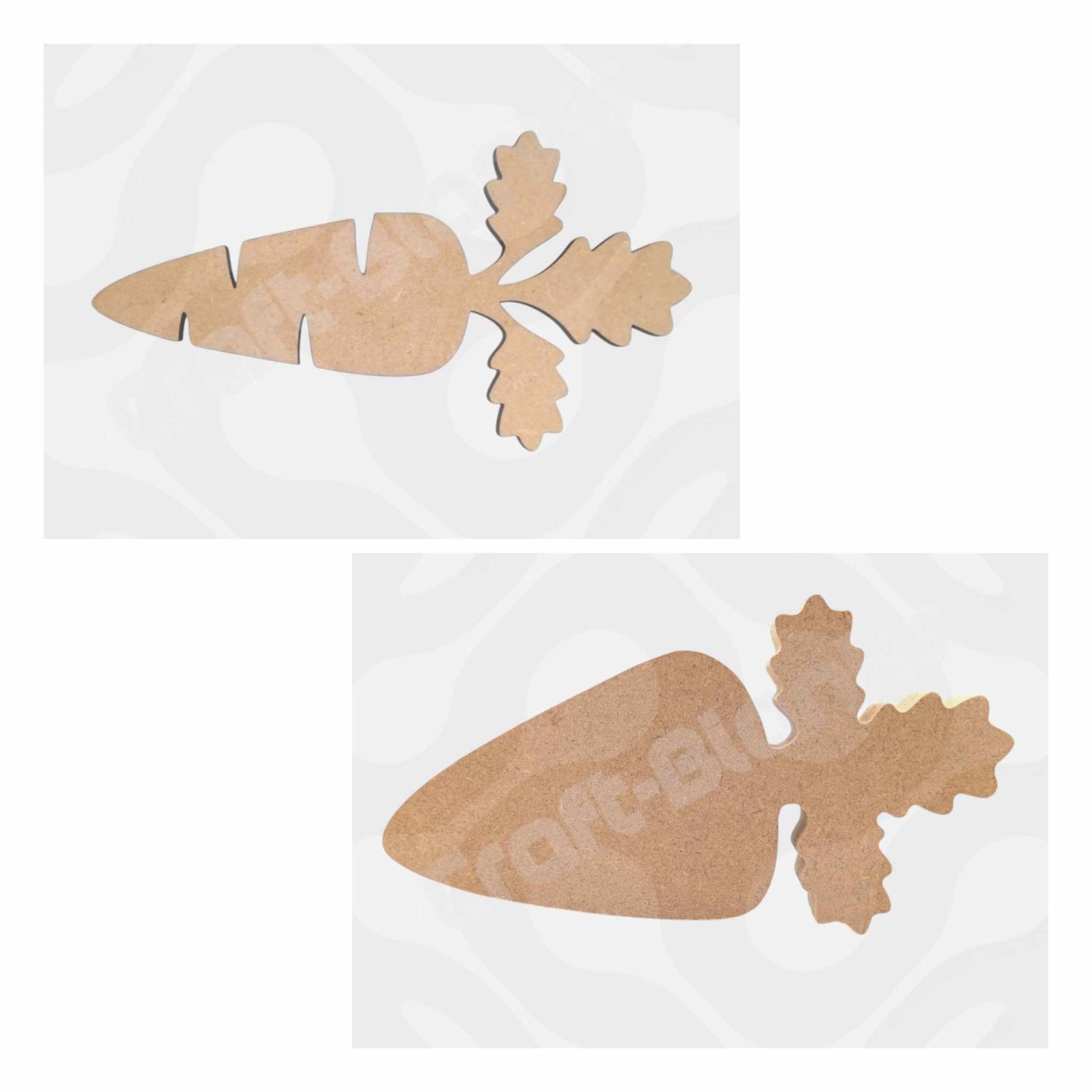 MDF Carrot Craft Blank – Freestanding & Hanging Easter Decor ...